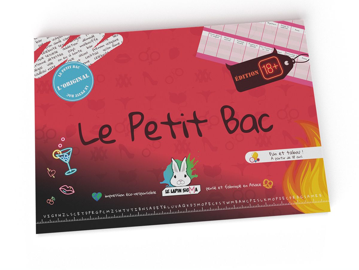 Jeu du Petit Bac / Jeu du Baccalauréat par le Lapin Sigma